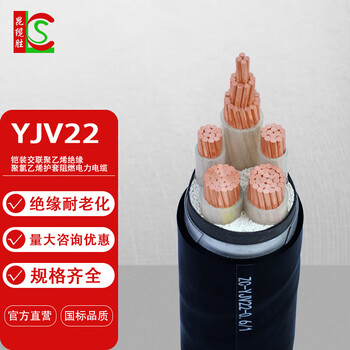 【昆缆胜ZC-YJV22-3*25+2*16】昆缆胜 电缆线ZC-YJV22-3*25+2*16平方 电压0.6/1KV国标5芯铜芯铠装地埋阻燃电缆 硬线1米【行情 报价 价格 评测】-京东
