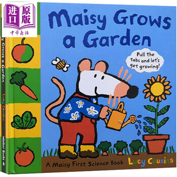 Maisy Grows a Garden 小鼠波波种植花园 美版 英文原版 0-3岁