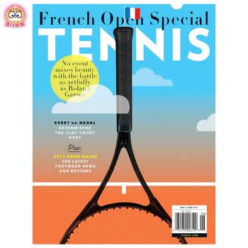 订阅 Tennis网球 网球运动杂志 美国英文原版 年订6期