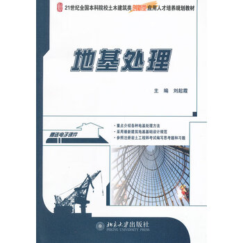 地基处理 刘起霞 北京大学出版社