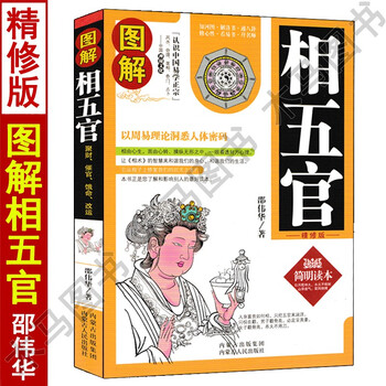 图解相五官 邵伟华著原版精修版相法相面术看相书简明读本中国古代易学面相风水男女相手相面相五官图解书籍