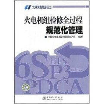 火电机组检修全过程规范化管理 王文琦  书籍
