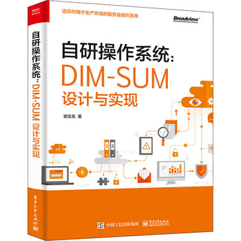 自研操作系统:DIM-SUM设计与实现 谢宝友  书籍