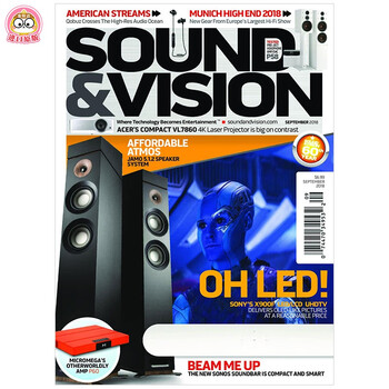 订阅 Sound&Vision 音响杂志 美国英文原版 年订12期