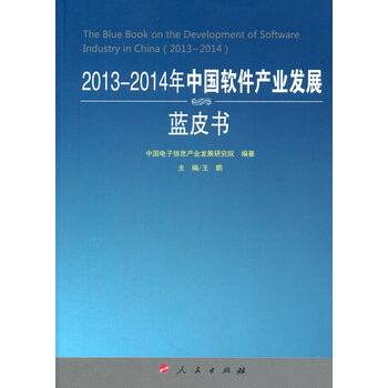 2013-2014年中国软件产业发展 王鹏 人民出版社