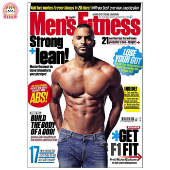 订阅 Mens Fitness 男生健身健康生活杂志 英国英文原版 年订13期