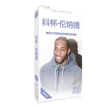 体育球星NBA明信片乔丹科比詹姆斯哈登库里艾弗森足球梅西C罗周边 科怀伦纳德明信片(封面随机)