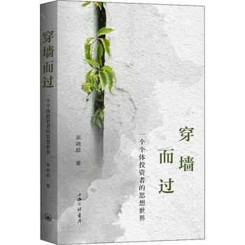 穿墙而过 一个个体投资者的思想世界