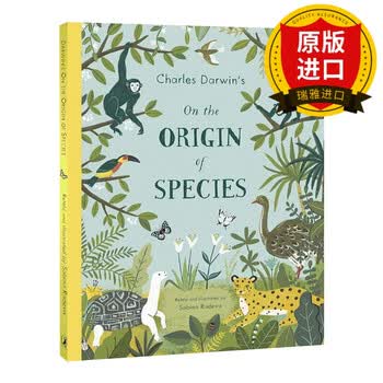 物种起源 英文原版绘本 On The Origin of Species 儿童科普百科知识启蒙