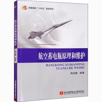 航空蓄电瓶原理和维护 周洁敏 编 书籍