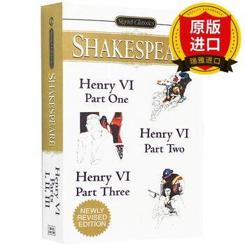 亨利六世 英文原版 Henry VI 莎士比亚经典戏剧 英国历史剧 Shakespeare