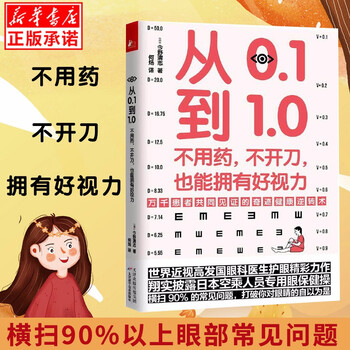 从0.1到1.0：不用药，不开刀，也能拥有好视力（万千患者共同见证的视力康复奇迹）