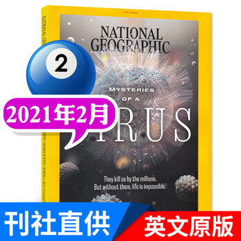 美国国家地理杂志2022年5月新(另有预售及2021年往期可选)英文原版英语旅游景观科普百科过期刊【单本】 2021年2月