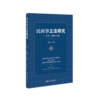 民商事立法研究：共识、问题与对策