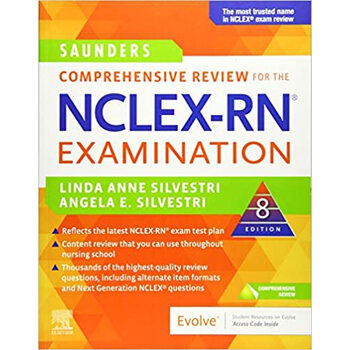原版现货Saunders Comprehensive Review for the NCLEX-RN