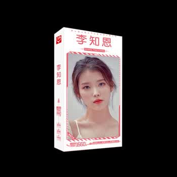 迪丽热巴LISA李知恩IU赵露思赵丽颖杨颖泰勒虞书欣明信片贺卡周边 李知恩IU明信片(盒装随机封面)