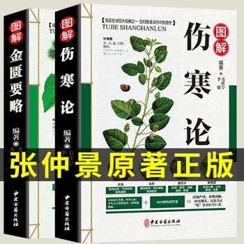 册 伤寒论张仲景 金匮要略 中医入门零基础学 中医四大经典名著 医学类全书书伤寒杂病论伤感白话解原版