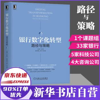 银行数字化转型 路径与策略 王松奇 新华自营正版 机械工业 新书