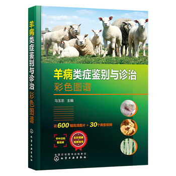 正版 羊病类症鉴别与诊治彩色图谱 羊常见病病例分析诊断 羊类生病治疗防治用药工具书 羊场兽医养羊专