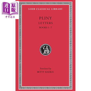 Letters Volume I Books 1-7 英文原版 Pliny the Younger