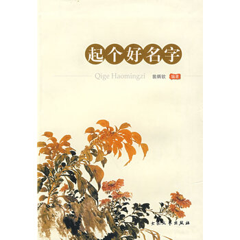 起个好名字 翁炳钦著 大众文艺出版社