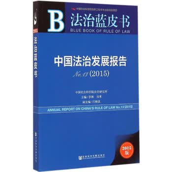 中国法治发展报告(2015)(2015版)(13)