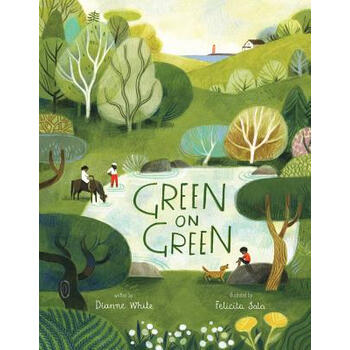 英文原版 自然的颜色 Felicita Sala插画绘本 精装 Green on Green