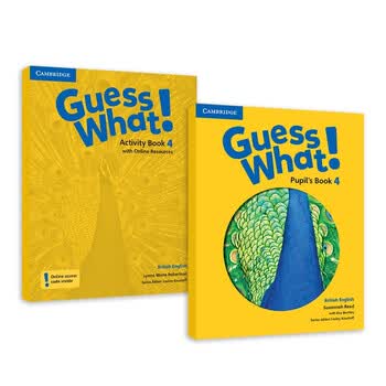 剑桥考试小学教材Guess What 4年级套装 主课本+练习册