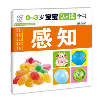0-3岁宝宝认读全书：感知 宝宝撕不烂翻翻书系列彩图注音