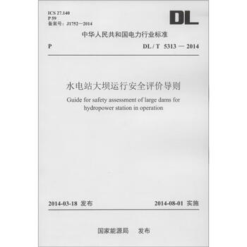 水电站大坝运行安全评价导则