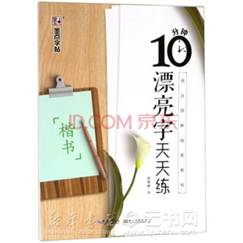 10分钟漂亮字天天练(楷书技法图解钢笔教程)