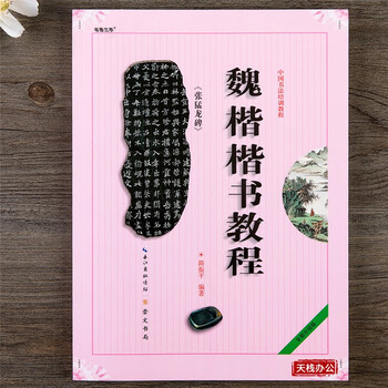 魏楷楷书教程 张猛龙碑 中国书法培训教程 路振平编著 学生成人书法字帖培训教材 魏碑教程技法解析
