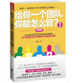 给你一个团队你能怎么管(2实践版)