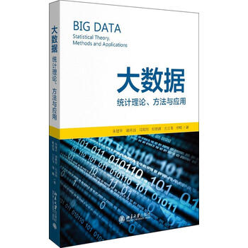 大数据:统计理论.方法与应用社会科学  图书