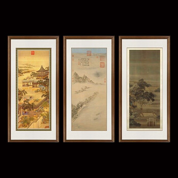 【善品堂藏书】随机字画平湖秋月/汉宫秋月/十二月令·十月（赠品单拍无效）