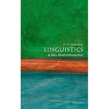 牛津通识读本：语言学 Linguistics: A Very Short Introduction