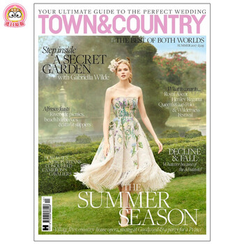 订阅 TOWN & COUNTRY城市与乡村 高端生活杂志 英国英文原版 年订4期