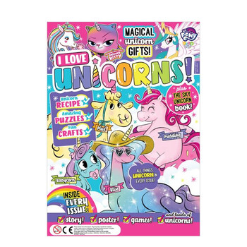 【包邮】【订阅】 I LOVE UNICORNS 独角兽 幼儿儿童故事杂志 美国英文版 年订12期