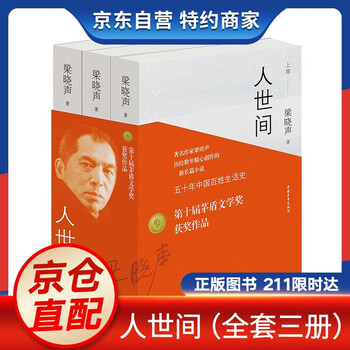 第十届茅盾文学奖获奖作品：人世间（套装共3册）雷佳音宋辛柏青宋佳佳殷桃等主演 人世间-3册
