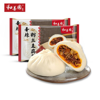 【和善园香辣粉丝豆腐包】和善园 香辣粉丝豆腐包 780g 12只 家庭装 早餐面点 加热即食 方便快捷【行情 报价 价格 评测】-京东