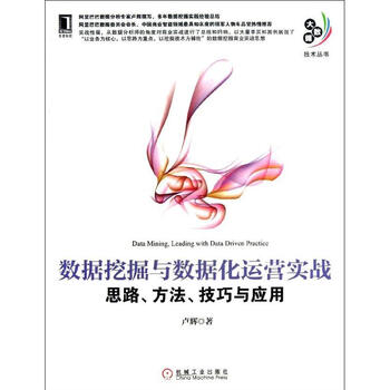 数据挖掘与数据化运营实战  卢辉 作 书籍