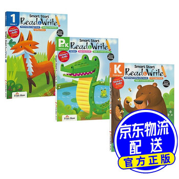入门级3册 Smart Start Read & Write 阅读和写作聪慧启蒙系列附答案 赠音频