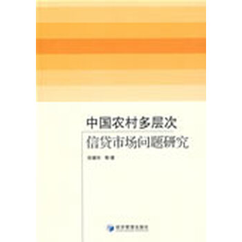 中国农村多层次信贷市场问题研究