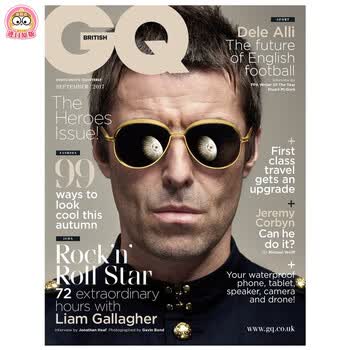 订阅 GQ Magazine(UK) 英国英文原版 男性时尚杂志 年订12期
