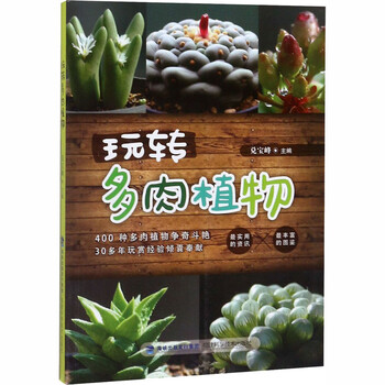 玩转多肉植物 兑宝峰 编 书籍