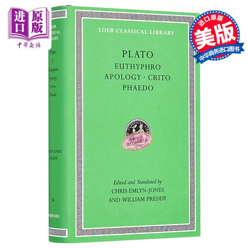 柏拉图 Euthyphro Apology Crito Phaedo 英文原版 Plato