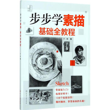 步步学素描 丁方  书籍