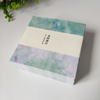 千纸鹤折纸小号正方形星空儿童用十二星座樱花彩色手工叠卡纸礼物 青色星空折纸约400张