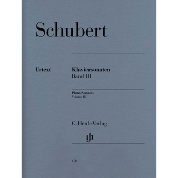 亨乐原版 舒伯特 钢琴奏鸣曲全集 卷三 Schubert Klaviersonaten HN150