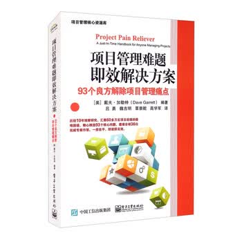 项目管理难题即效解决方案：93个良方解除项目管理痛点